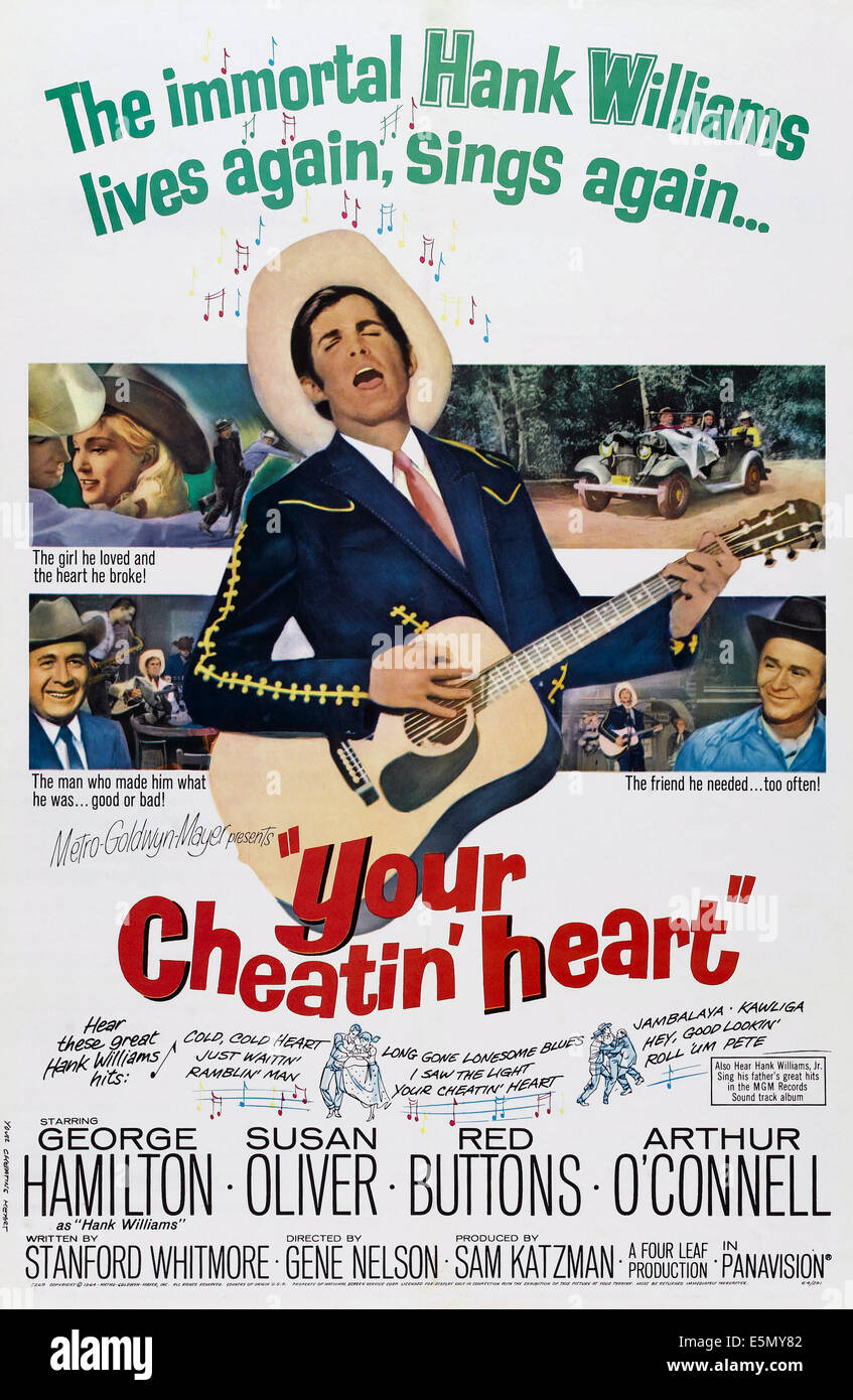 Your cheatin’ heart (1964) hi-res stock photography and images - Alamy