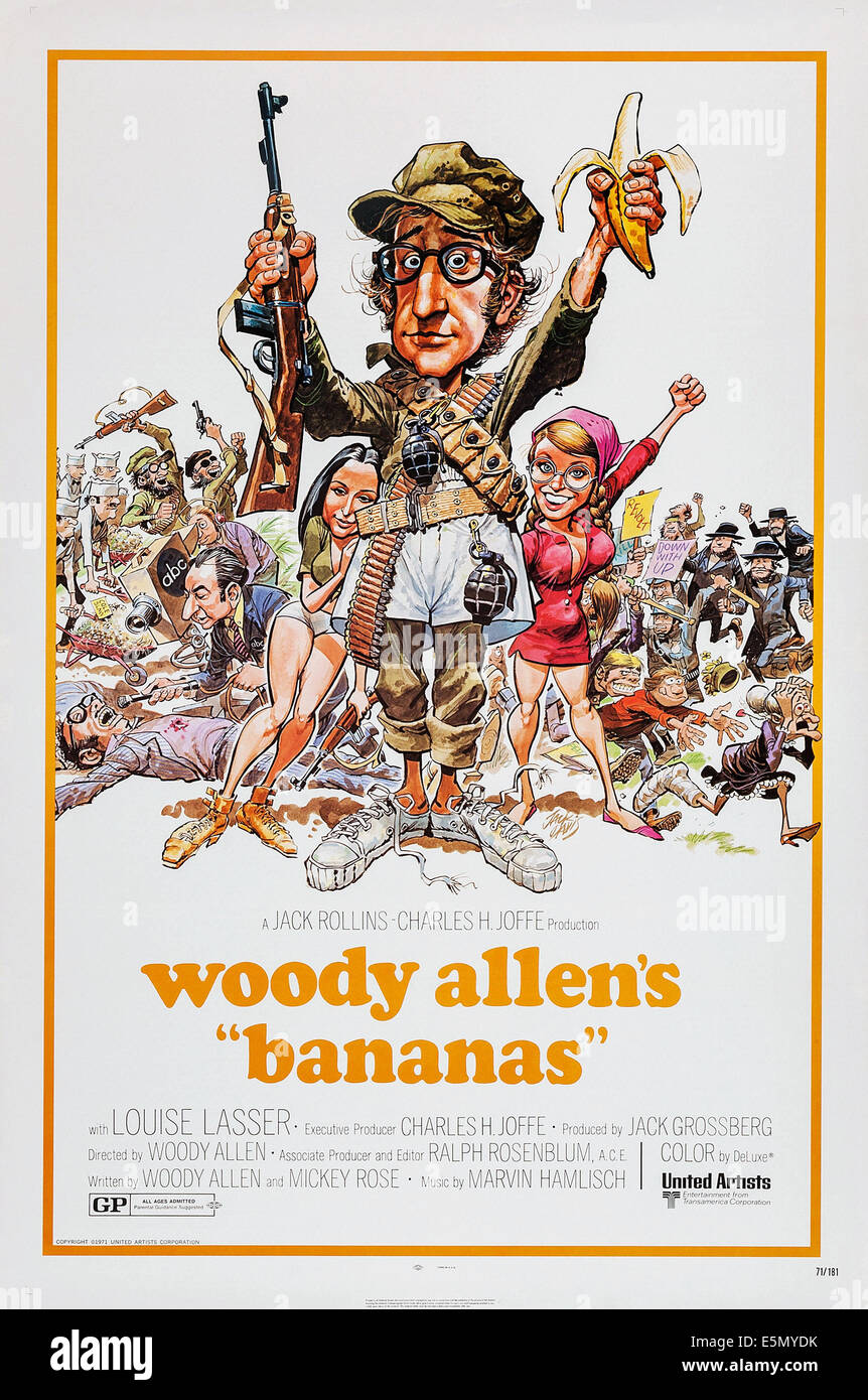 Woody allen movie poster hi-res stock photography and images - Alamy