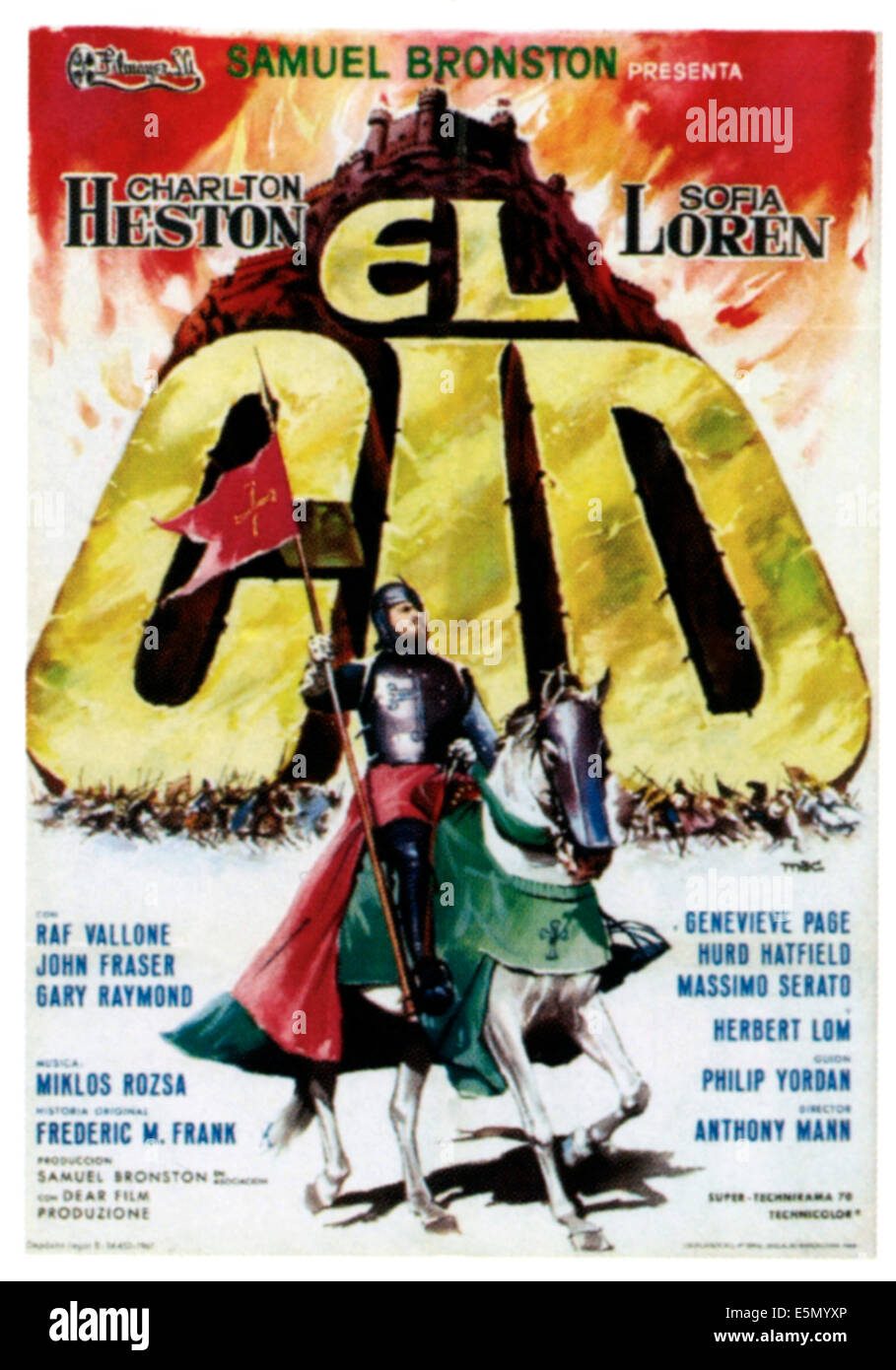 El cid on horse hi-res stock photography and images - Alamy