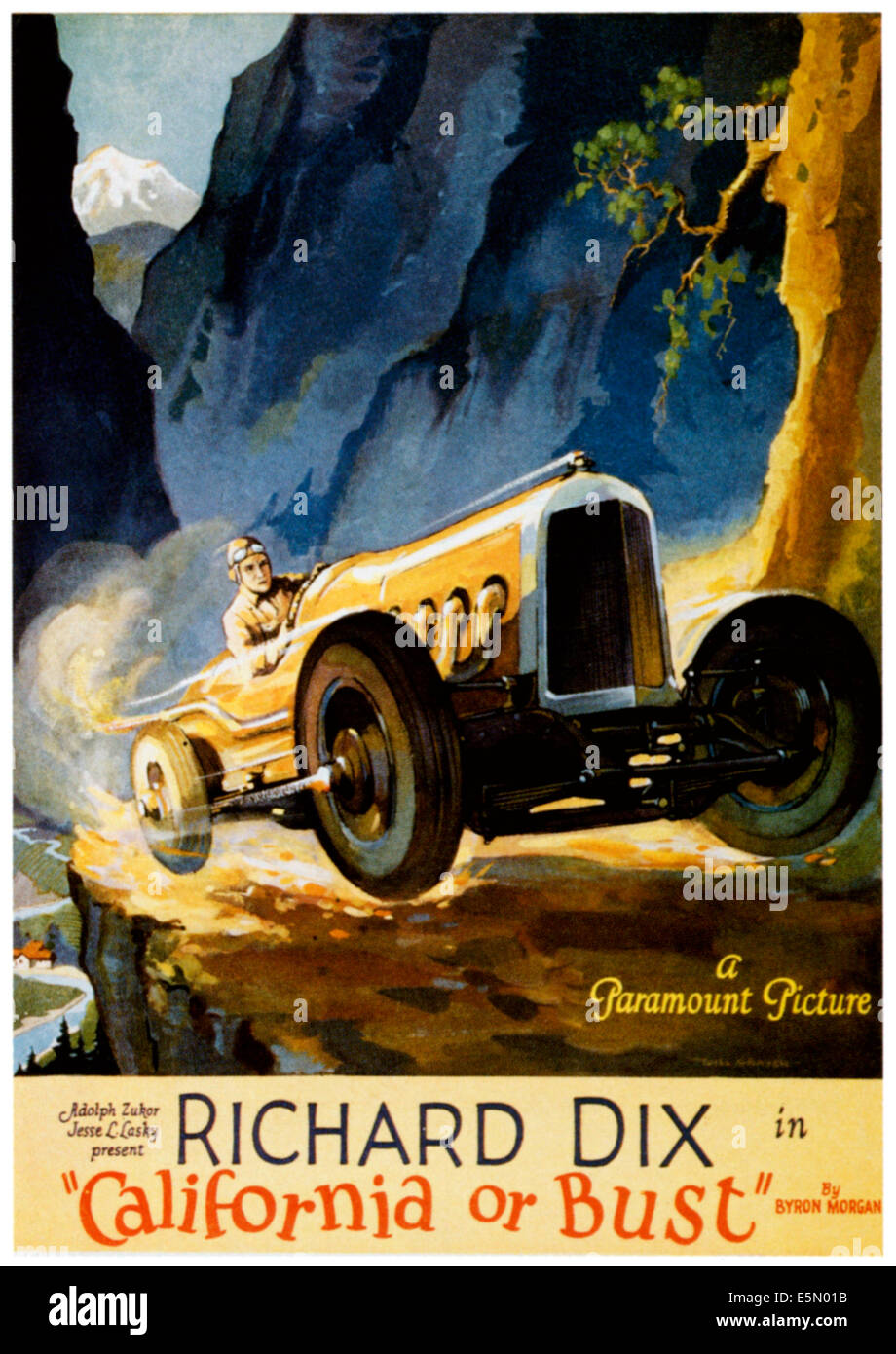CALIFORNIA OR BUST, Richard Dix, 1927 Stock Photo - Alamy