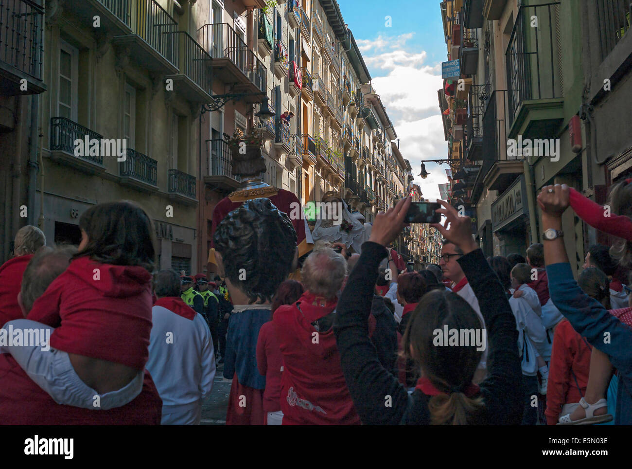 -San Fermin- Pamplona (Spain Stock Photo - Alamy