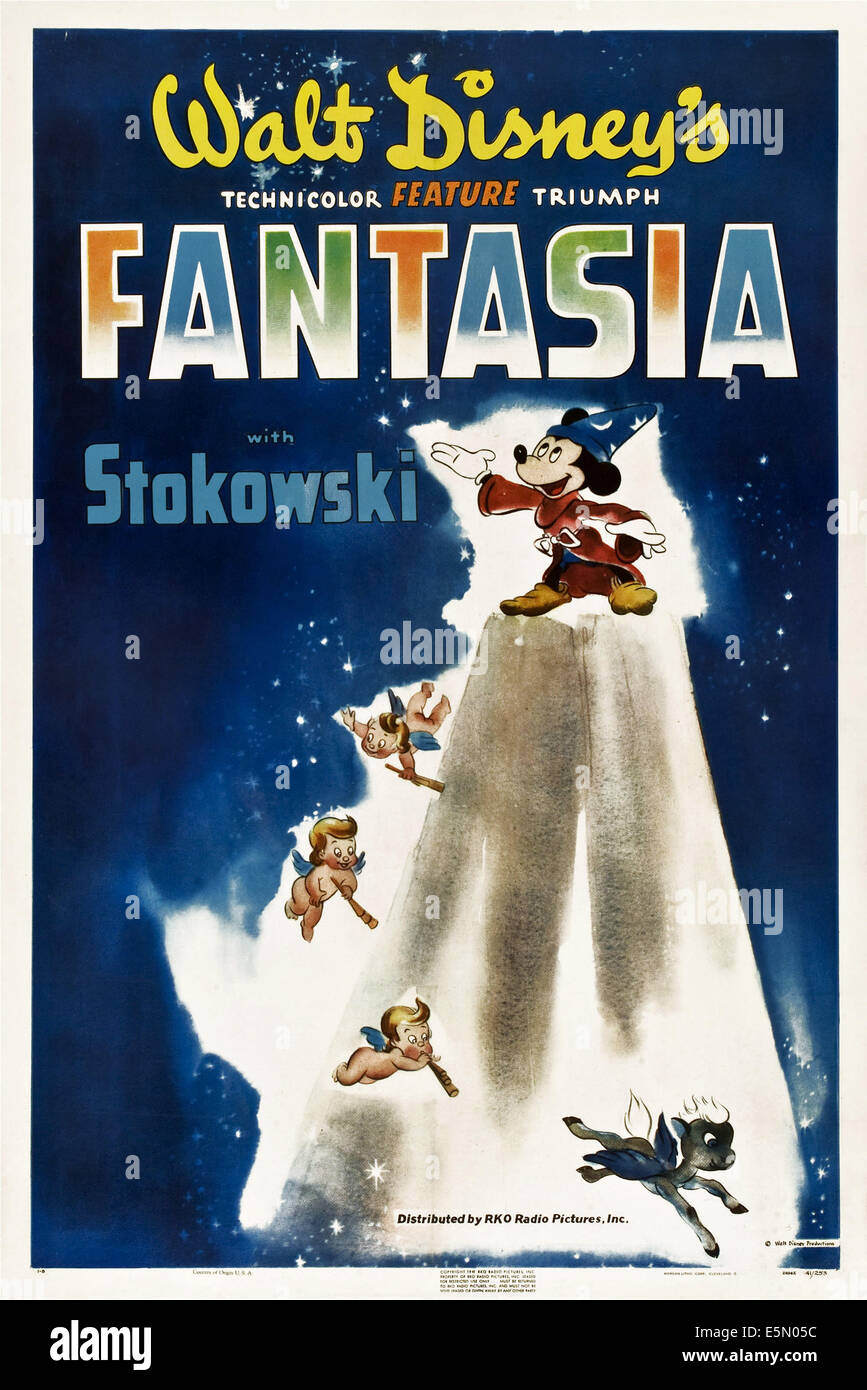 Fantasia 1940 Movie Poster