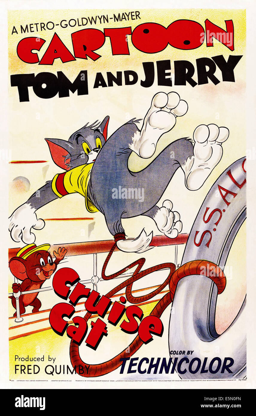 Tom cat cartoon hi-res stock photography and images - Alamy