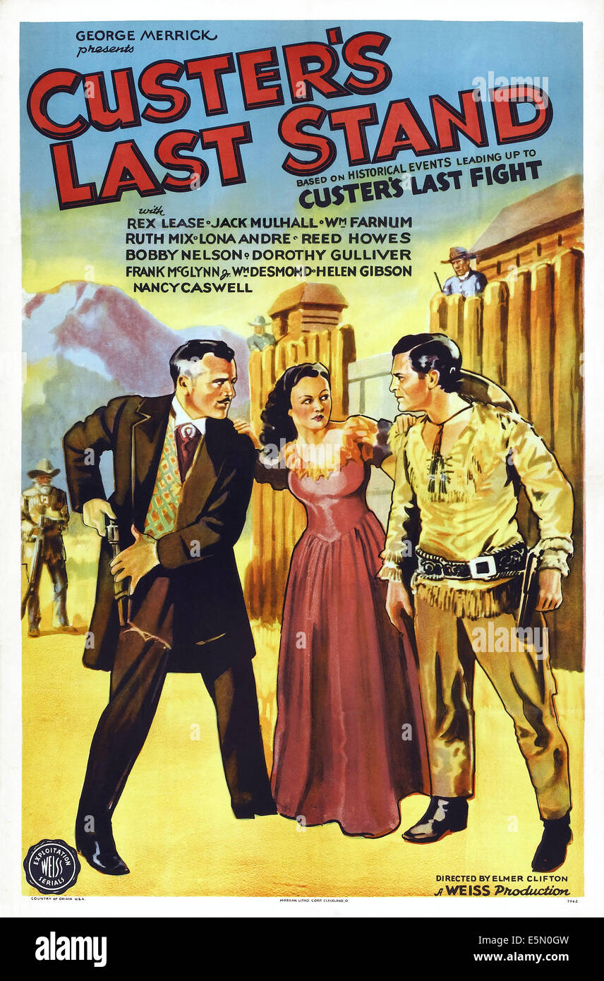 Custers last stand hi-res stock photography and images - Alamy