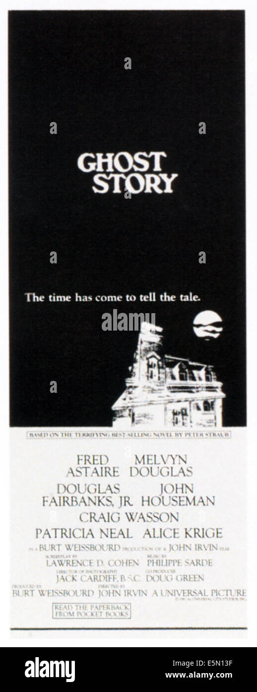 GHOST STORY, poster art, 1981, ©Universal Pictures/courtesy Everett ...