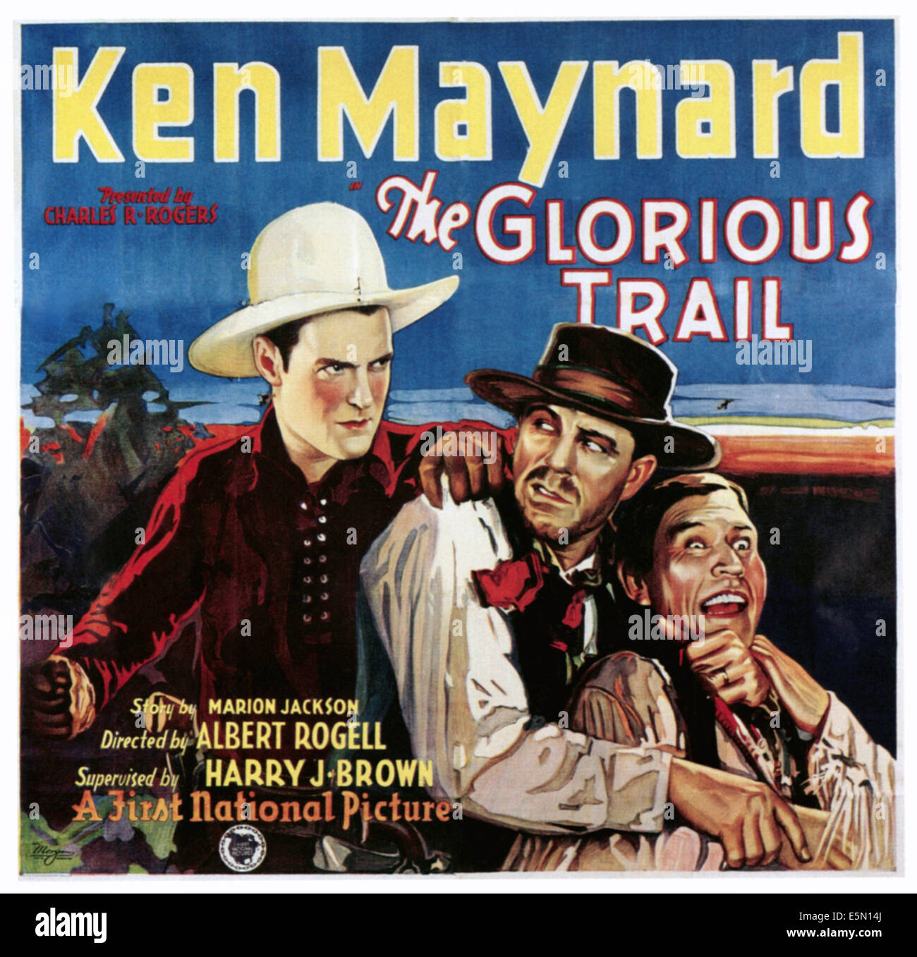 Ken maynard poster hi-res stock photography and images - Alamy