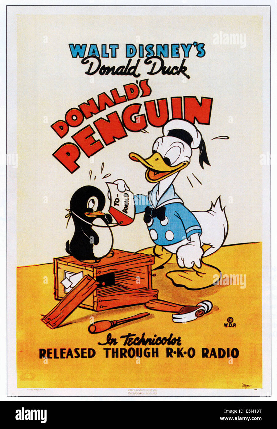 DONALD'S PENGUIN, right: Donald Duck, 1939 Stock Photo - Alamy