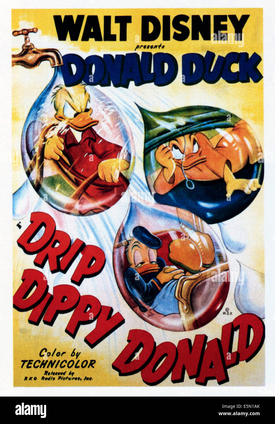 DRIP DIPPY DONALD, Donald Duck, 1948 Stock Photo - Alamy