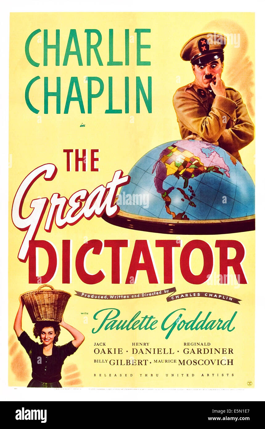 Charlie chaplin poster hi-res stock photography and images - Alamy