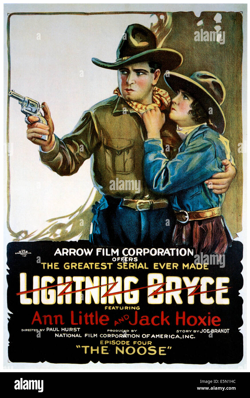 LIGHTNING BRYCE, from left: Jack Hoxie, Ann Little in 'Episode Four ...