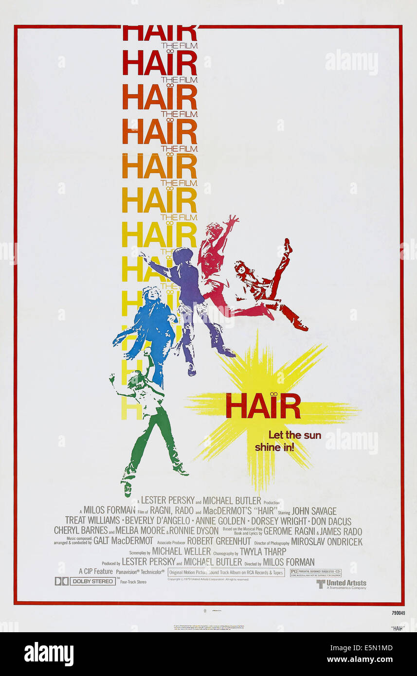 Hair Broadway Poster