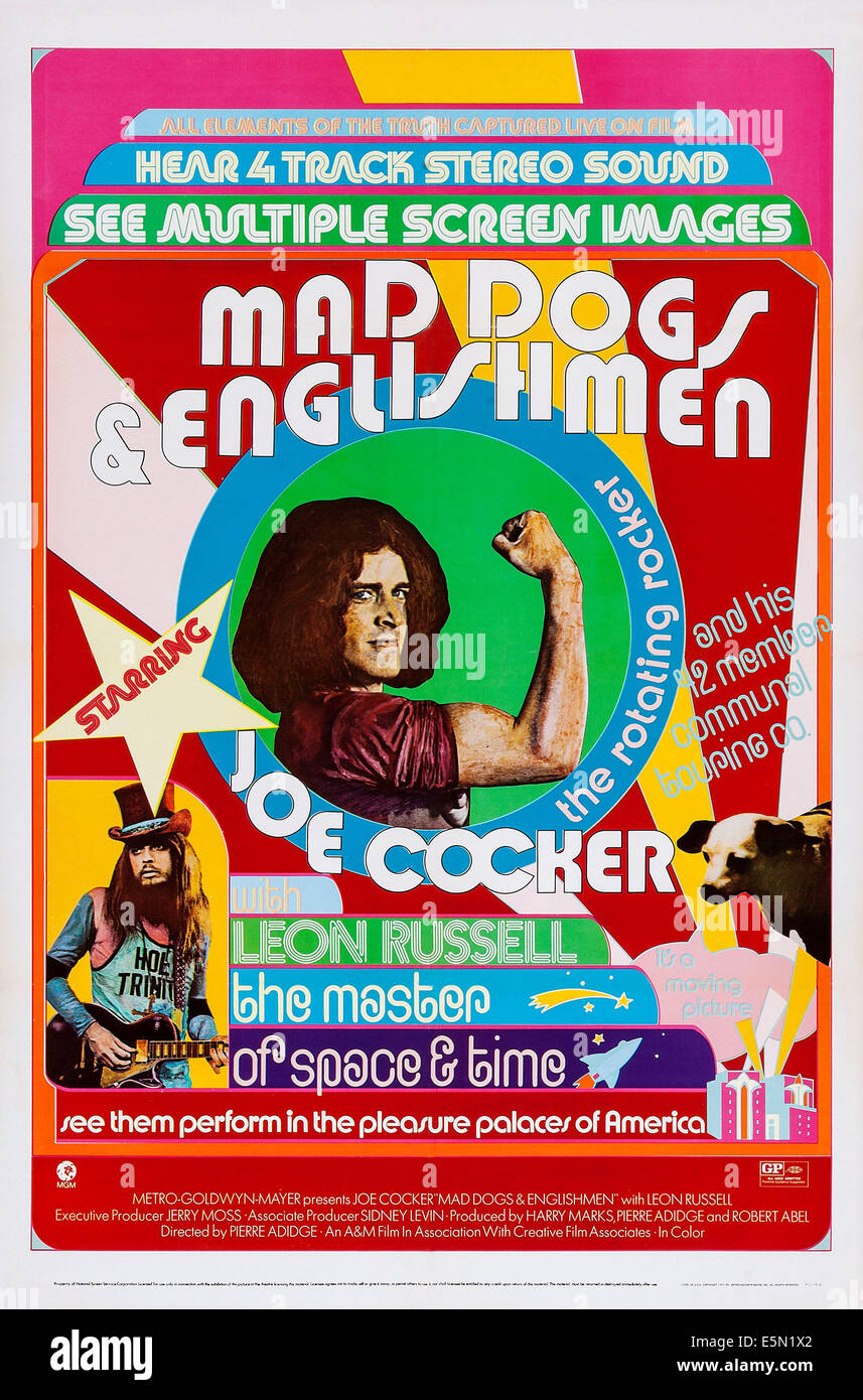 Joe cocker poster hi-res stock photography and images - Alamy