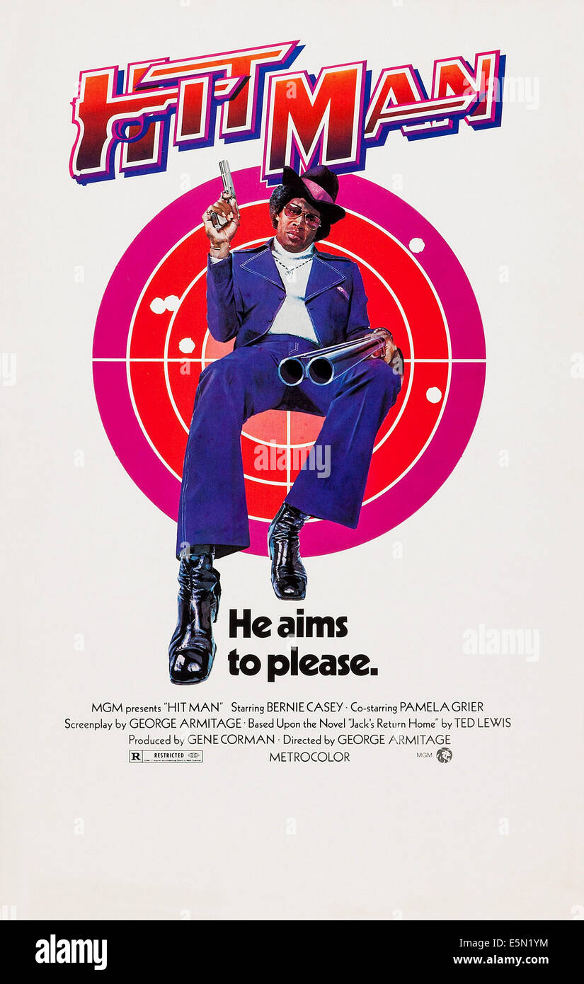 THE HIT MAN, US poster art, Bernie Casey, 1972 Stock Photo - Alamy