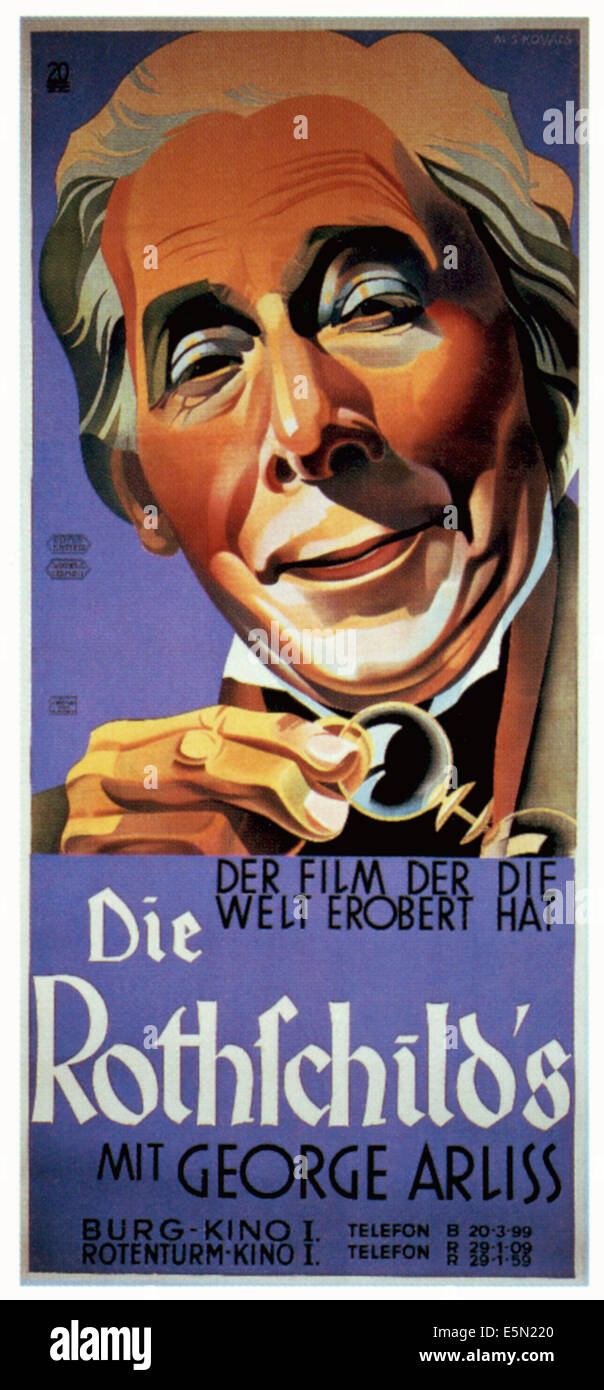 The house of rothschild, 1934 hi-res stock photography and images - Alamy