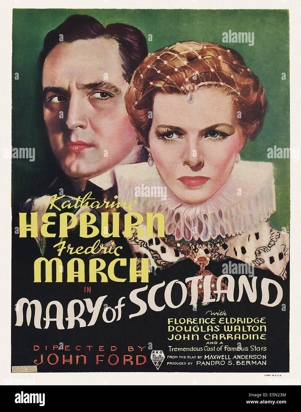 Mary of scotland poster hi-res stock photography and images - Alamy