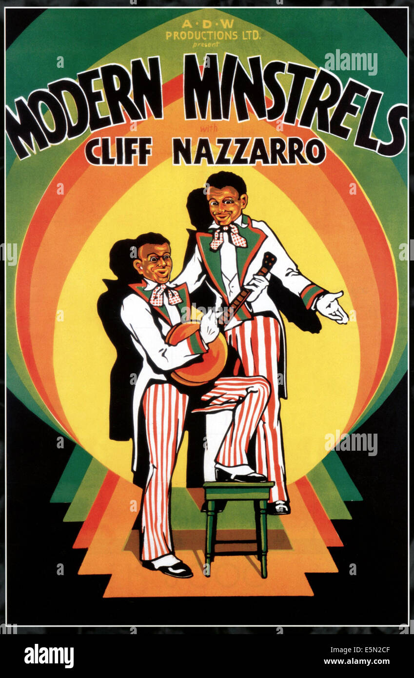 Minstrels poster hi-res stock photography and images - Alamy