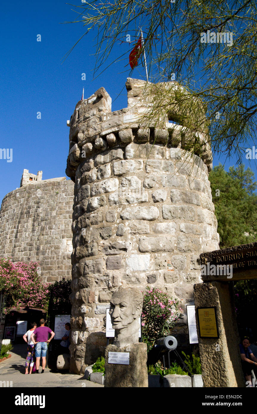 Bodrum Castle bult by the Knights Hospitaller in the 15th Century ...