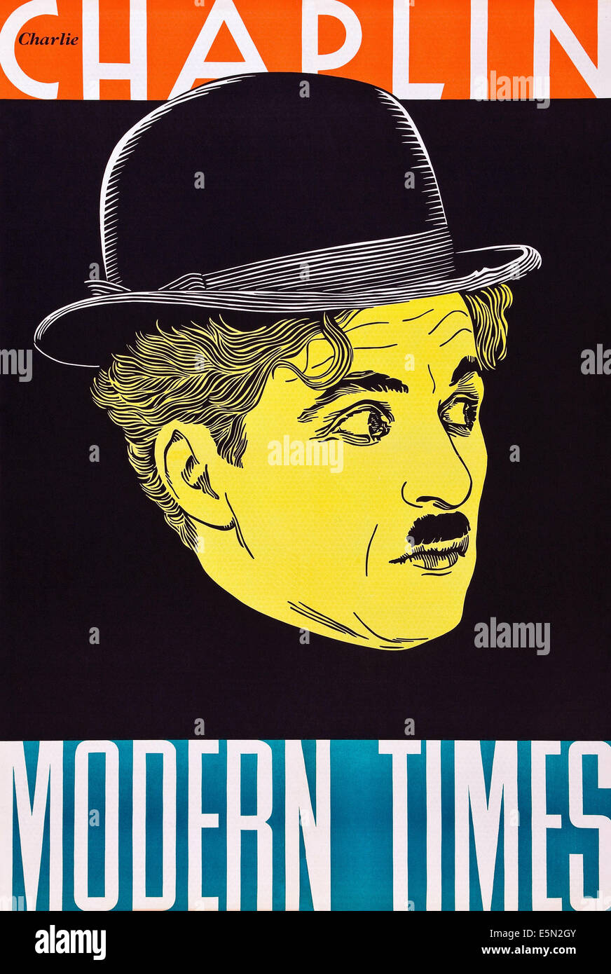 Charlie chaplin poster hi-res stock photography and images - Alamy