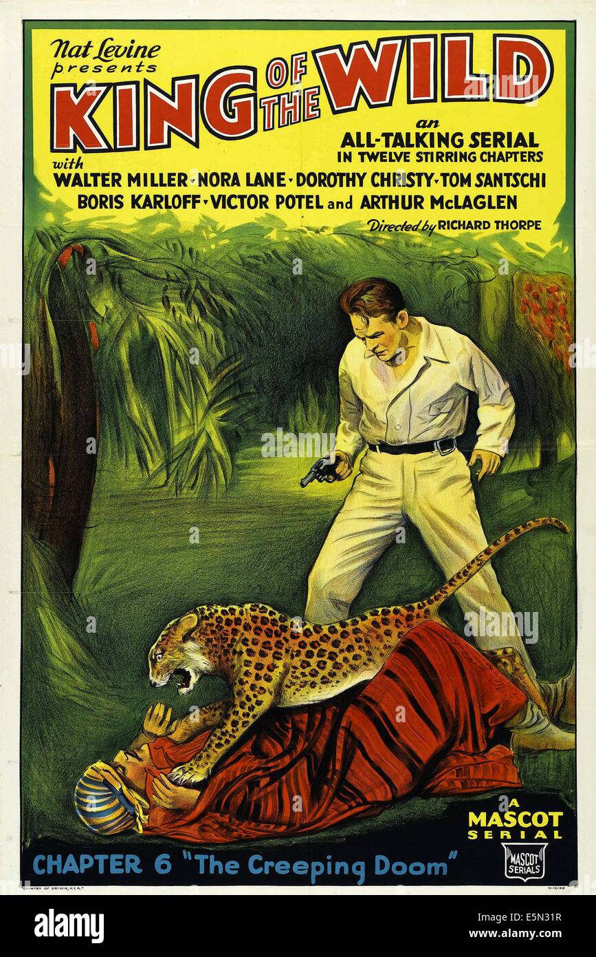 KING OF THE WILD, 'Chapter 6-The Creeping Doom', 1931 Stock Photo - Alamy