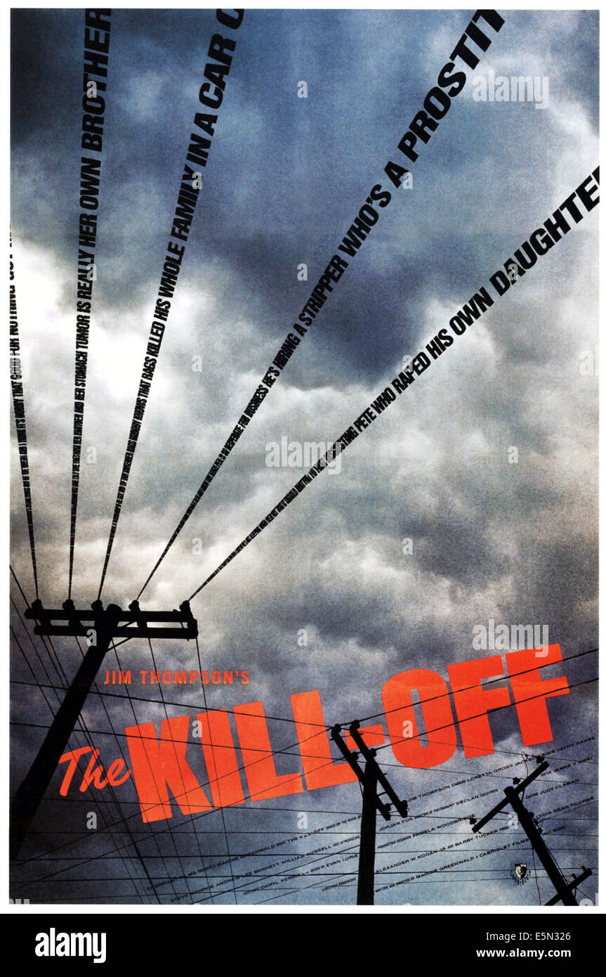 THE KILL-OFF, poster art, 1989, ©Cabriolet Films/courtesy Everett ...