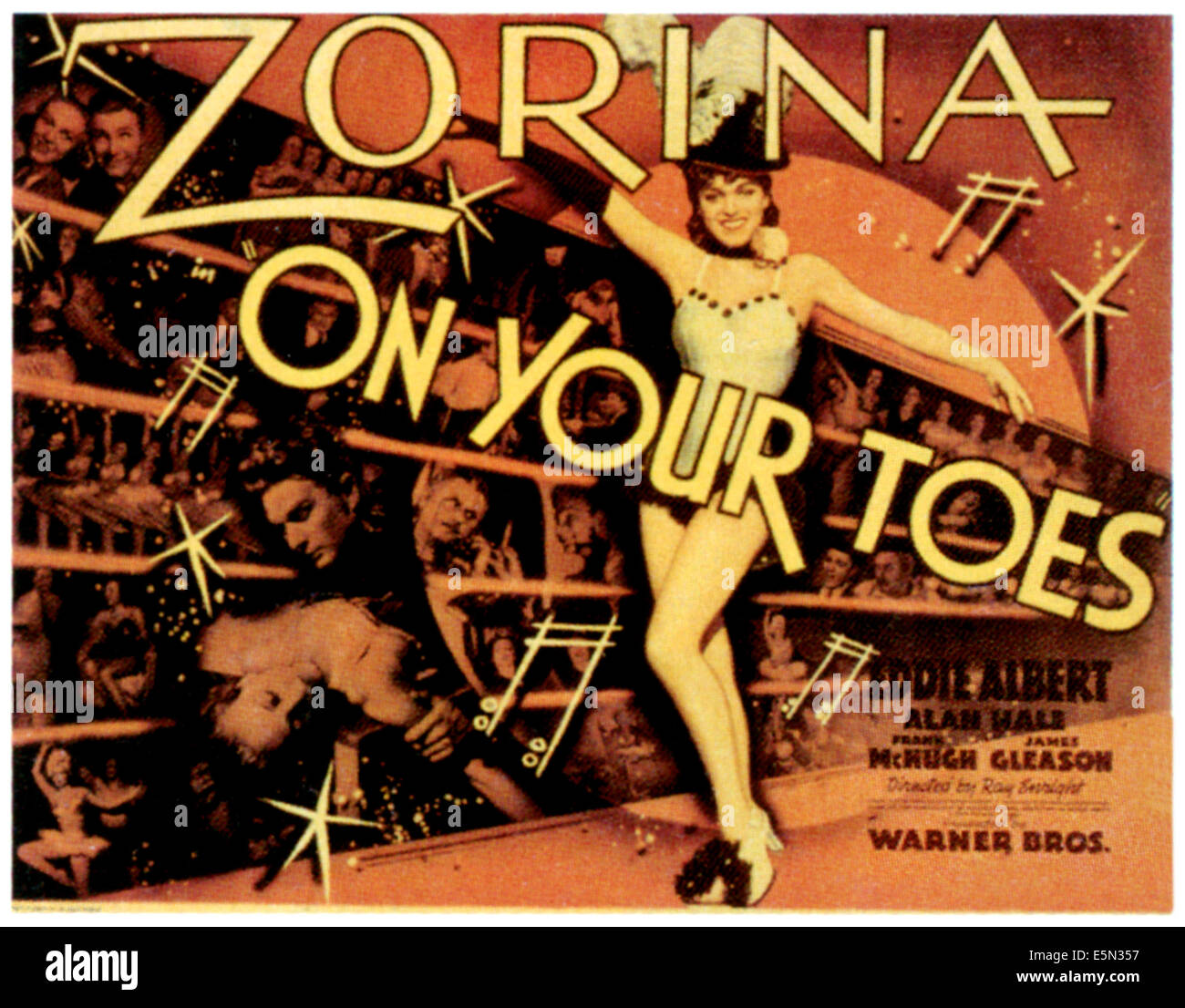 ON YOUR TOES, Vera Zorina, 1939 Stock Photo - Alamy