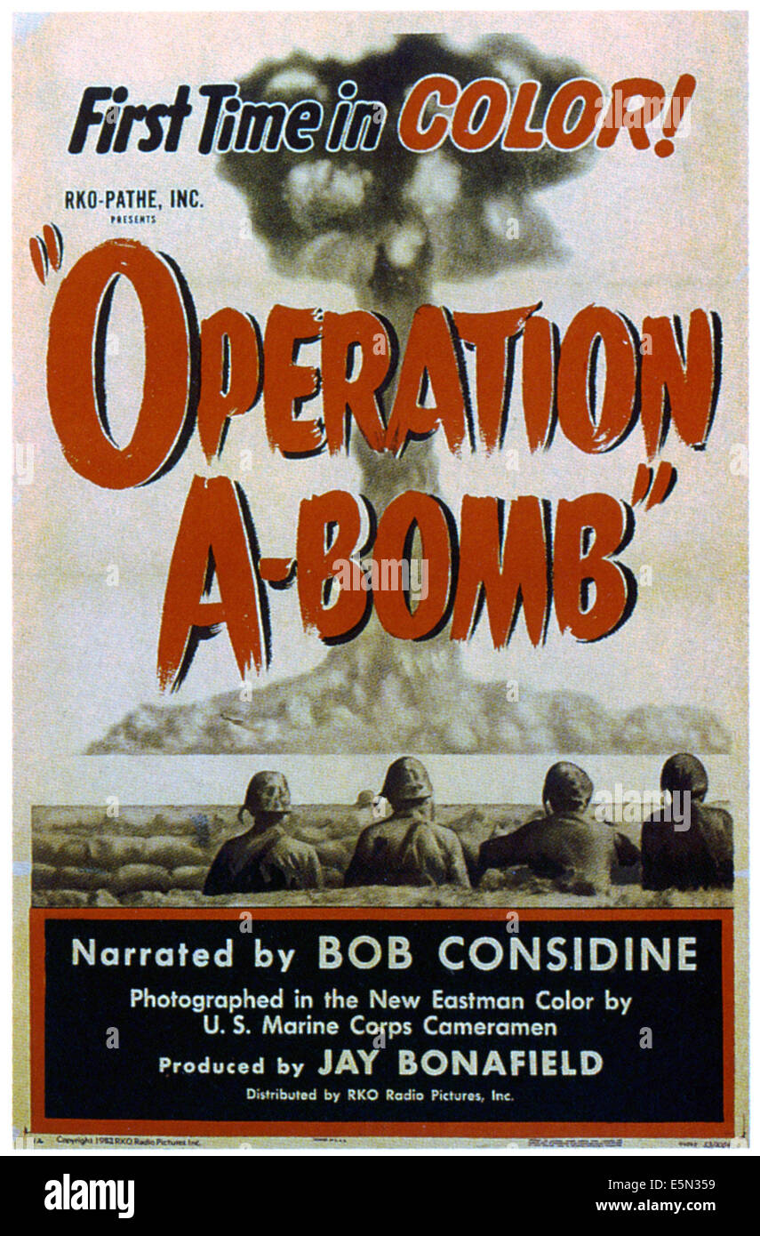 OPERATION A-BOMB, 1948 Stock Photo - Alamy