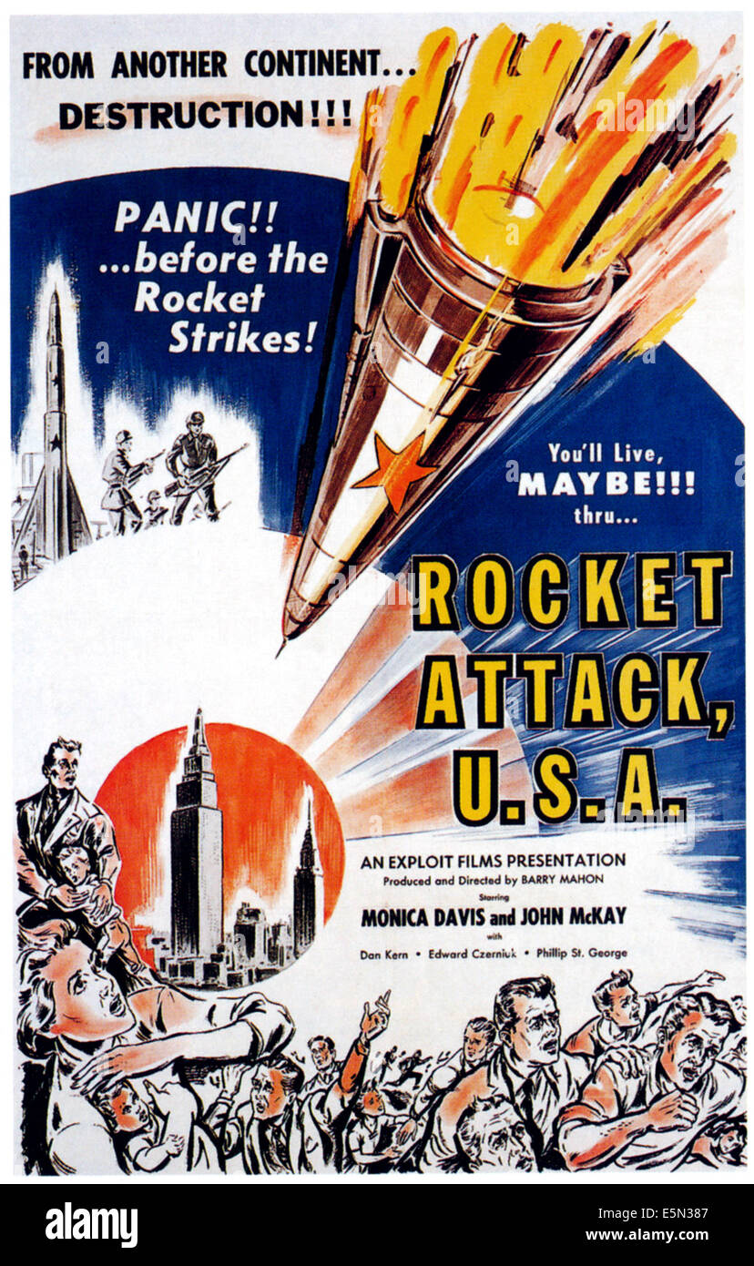 ROCKET ATTACK, U.S.A., 1961 Stock Photo - Alamy