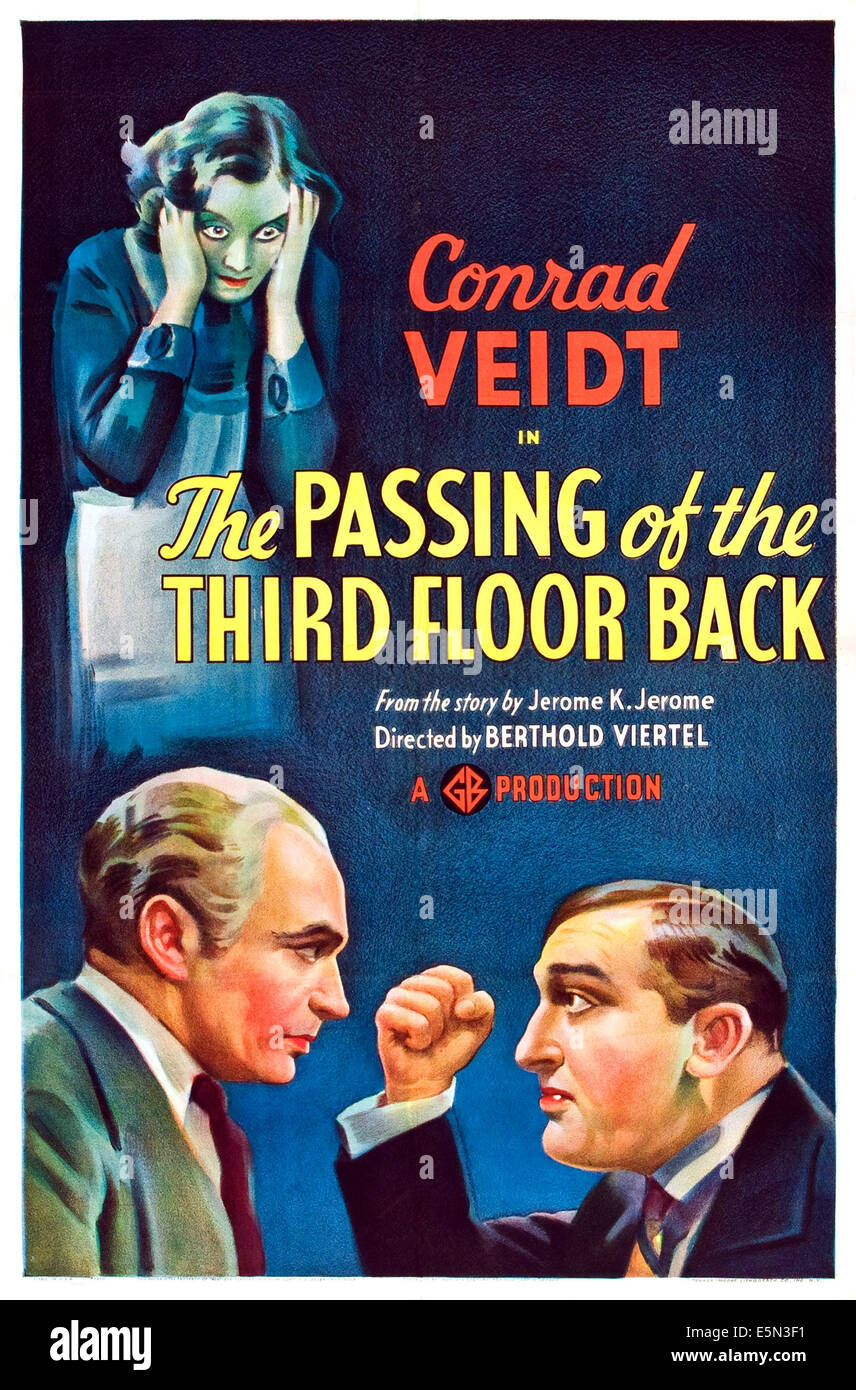 THE PASSING OF THE THIRD FLOOR BACK, top: Rene Ray, bottom from left ...