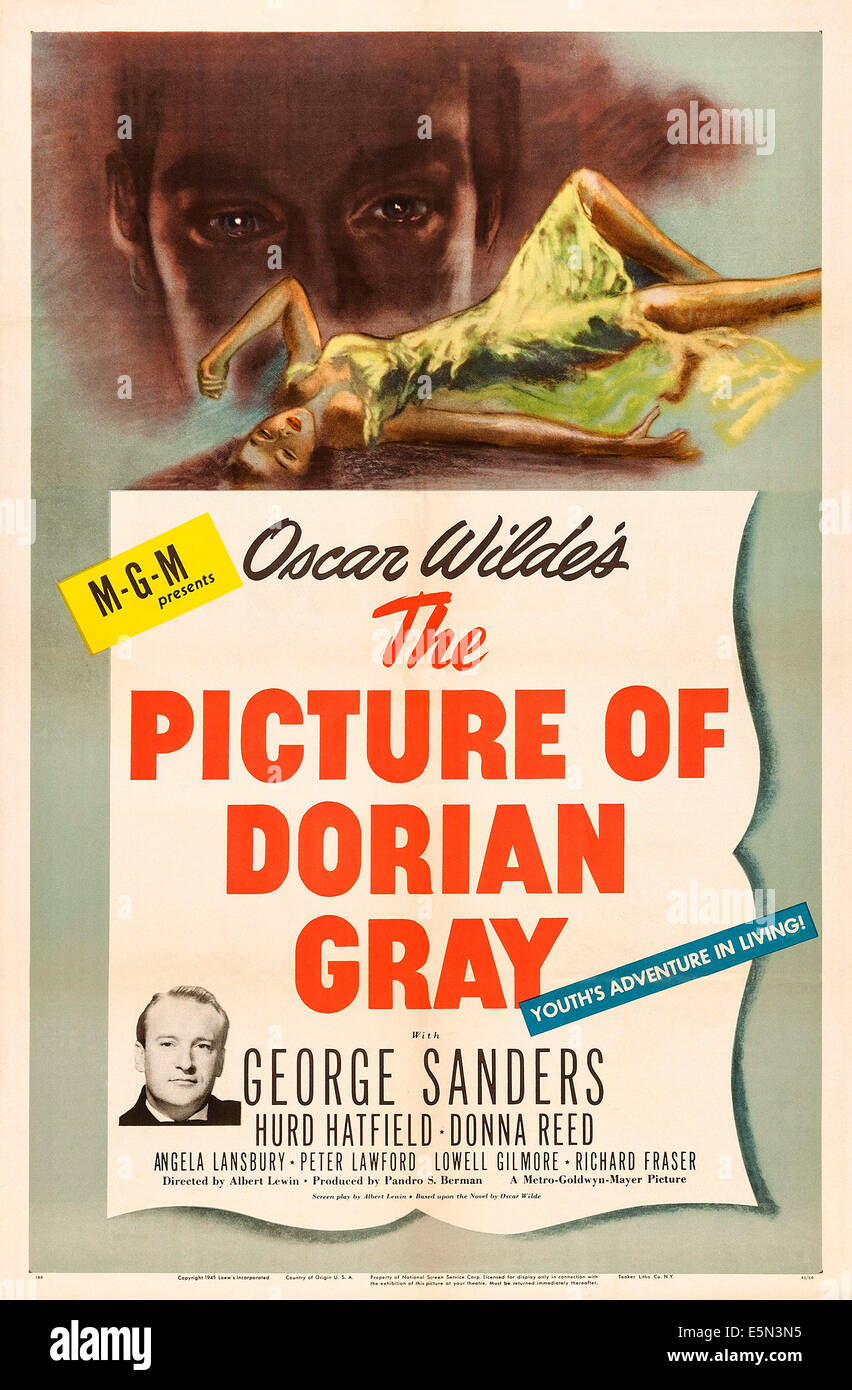 The picture of dorian gray poster hi-res stock photography and images ...