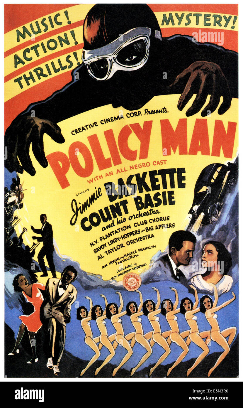 POLICY MAN, poster art, 1938 Stock Photo - Alamy