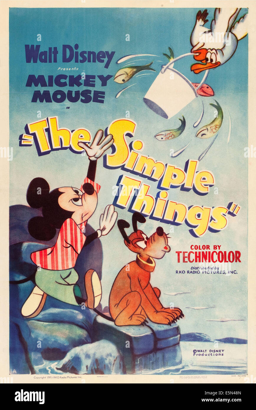 Simple things 1953 hi-res stock photography and images - Alamy