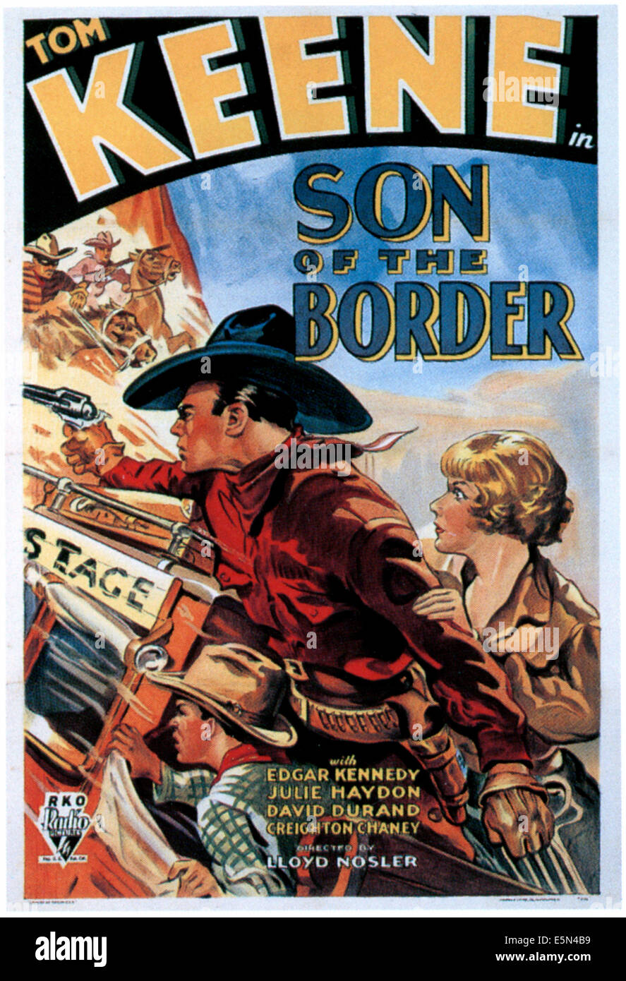 SON OF THE BORDER, (center): Tom Keene, 1933 Stock Photo - Alamy