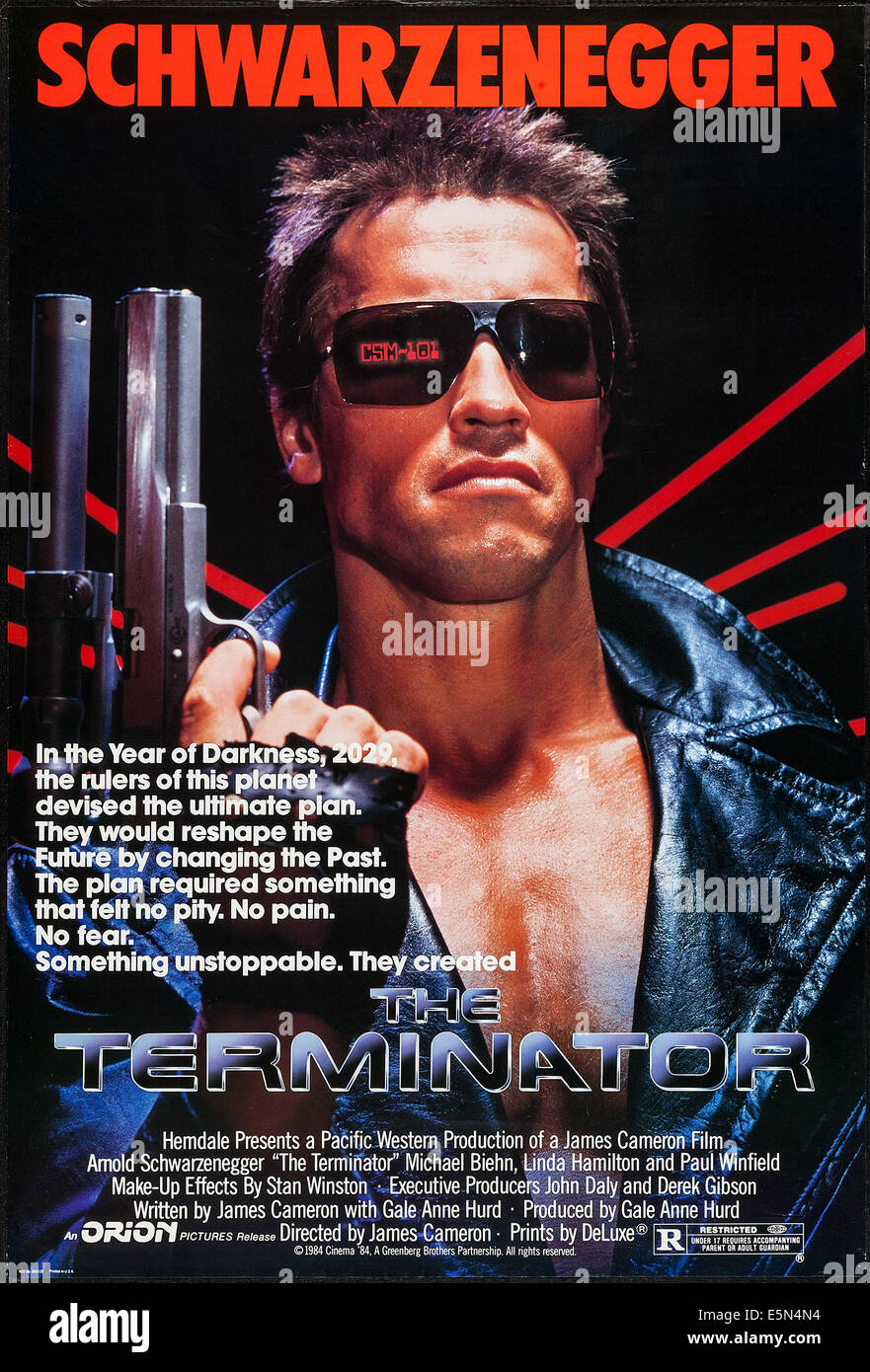 Terminator Arnold Schwarzenegger High Resolution Stock Photography and ...