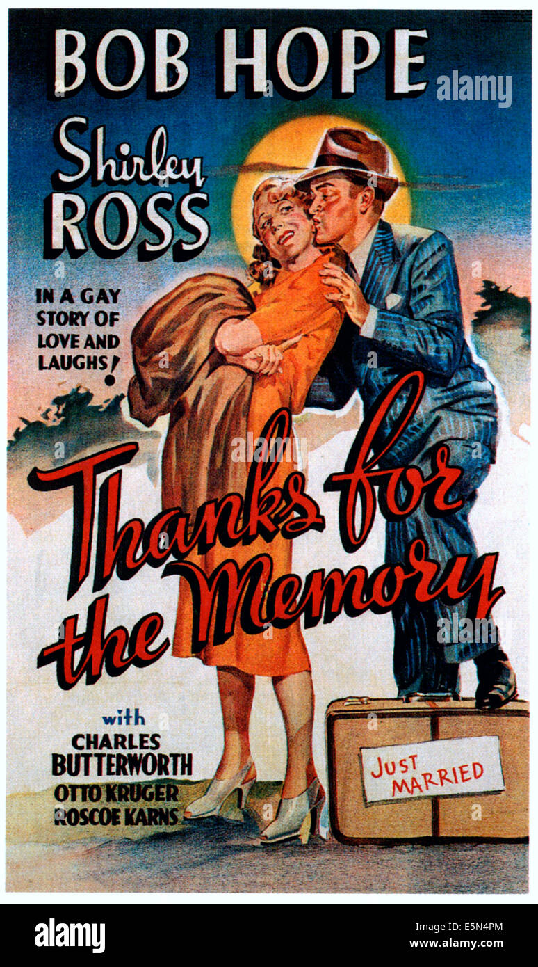 Bob hope thanks for the memory hi-res stock photography and images - Alamy