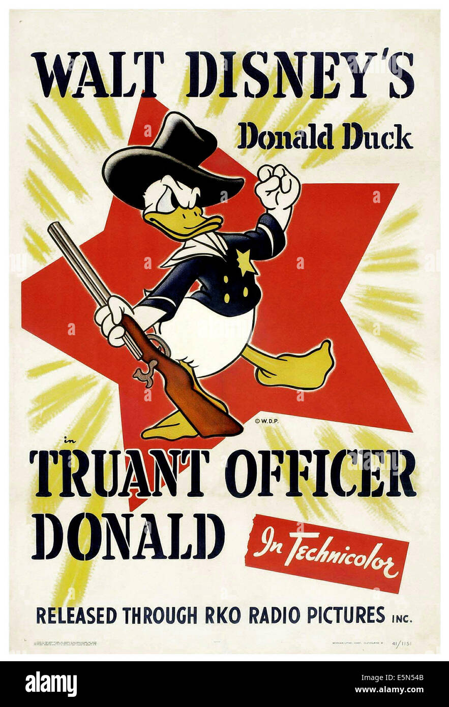 Donald duck poster hi-res stock photography and images - Alamy