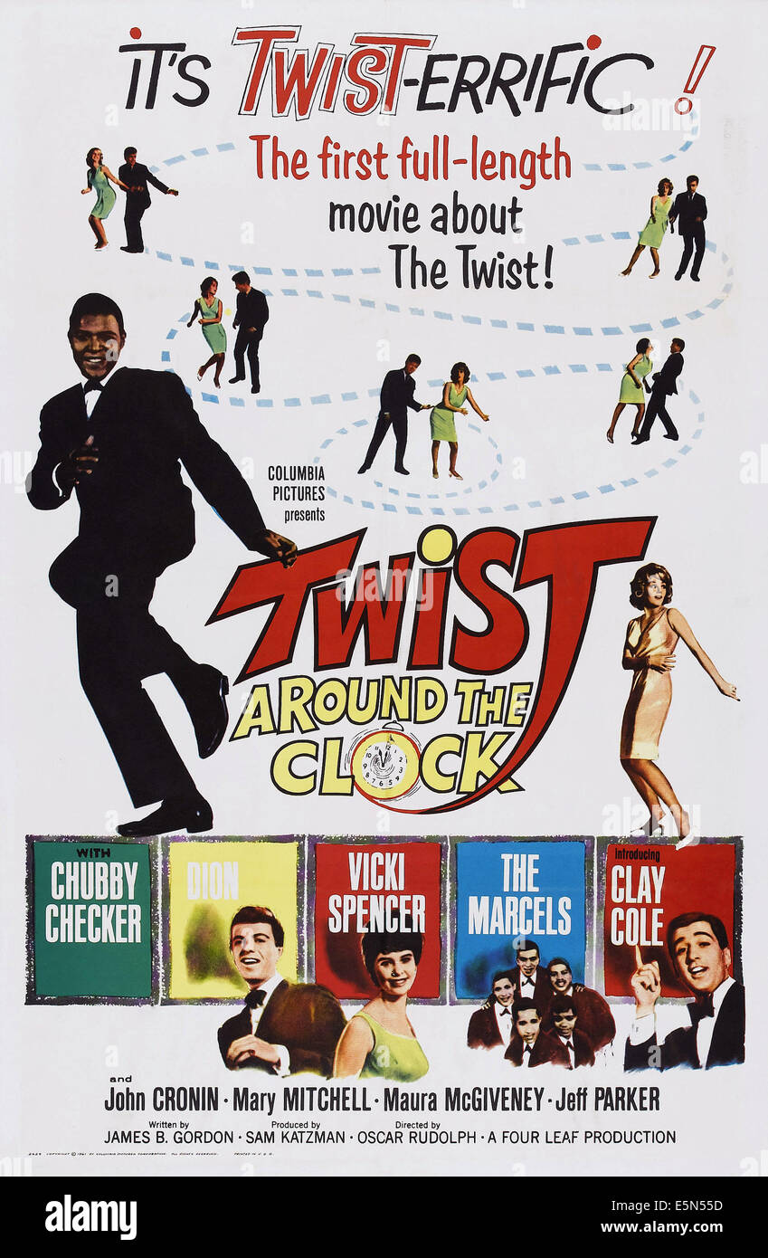 Chubby checker poster hi-res stock photography and images - Alamy