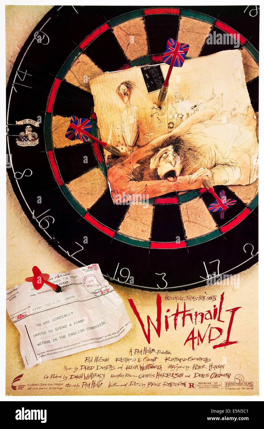 WITHNAIL AND I, (aka WITHNAIL & I), poster art, 1987, ©Cineplex-Odeon ...