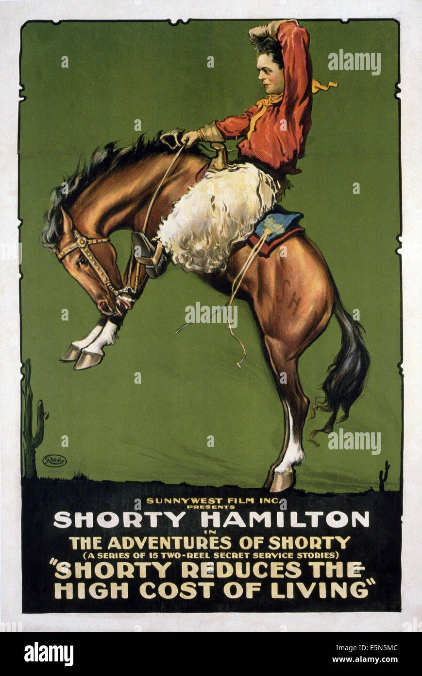 1910s cowboy hi-res stock photography and images - Alamy