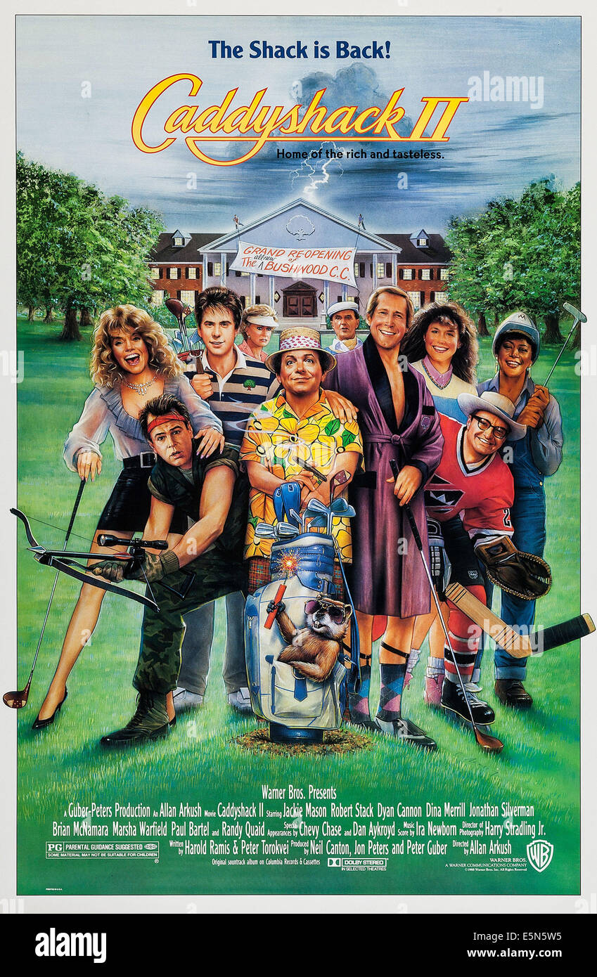 Caddyshack Movie Poster Caddyshack – StudioArtique
