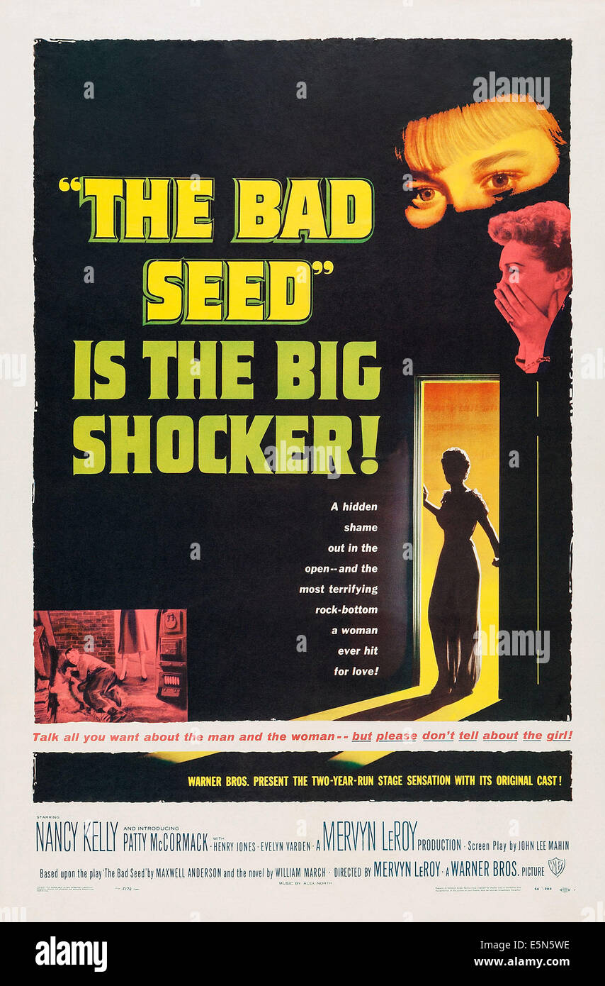 THE BAD SEED, 1956 Stock Photo - Alamy