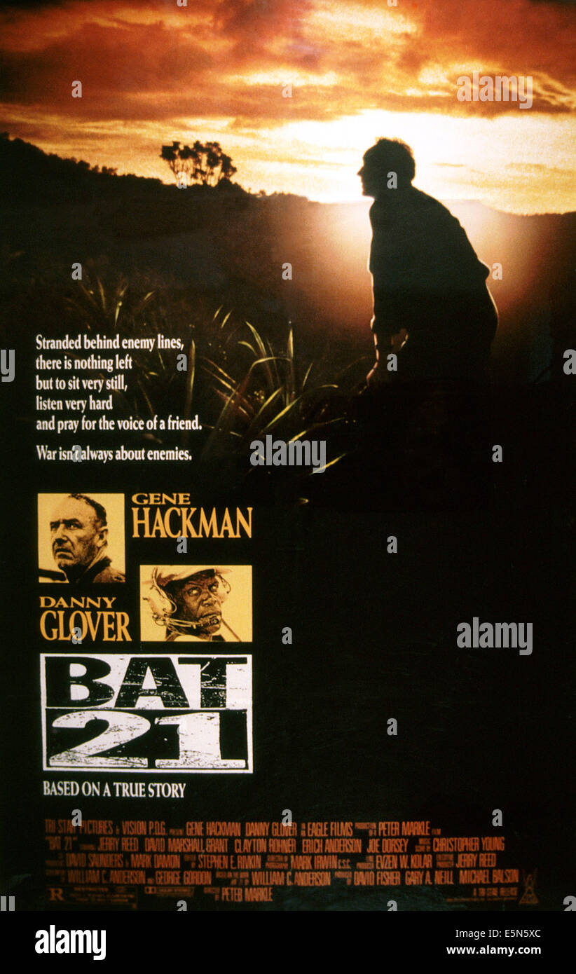 Bat 21 poster hi-res stock photography and images - Alamy