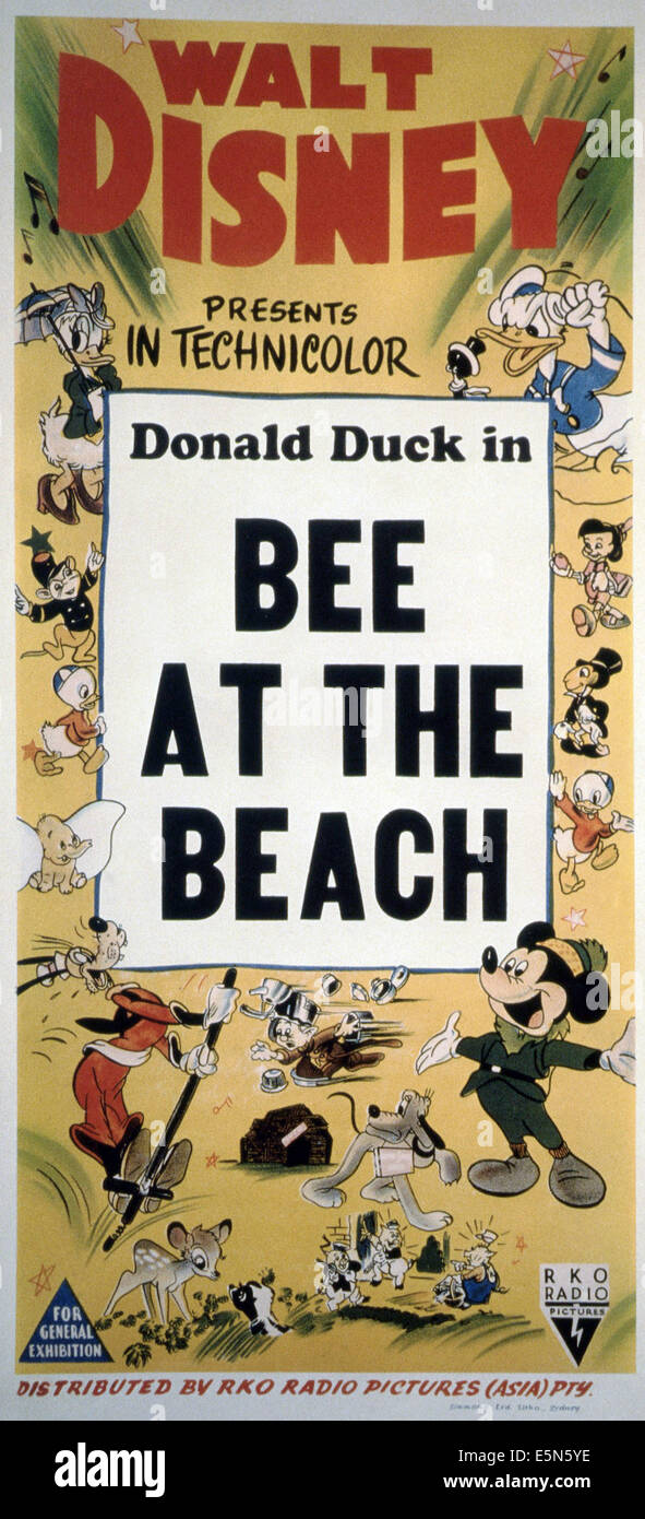 Mickey mouse cartoon 1950s hi-res stock photography and images - Alamy