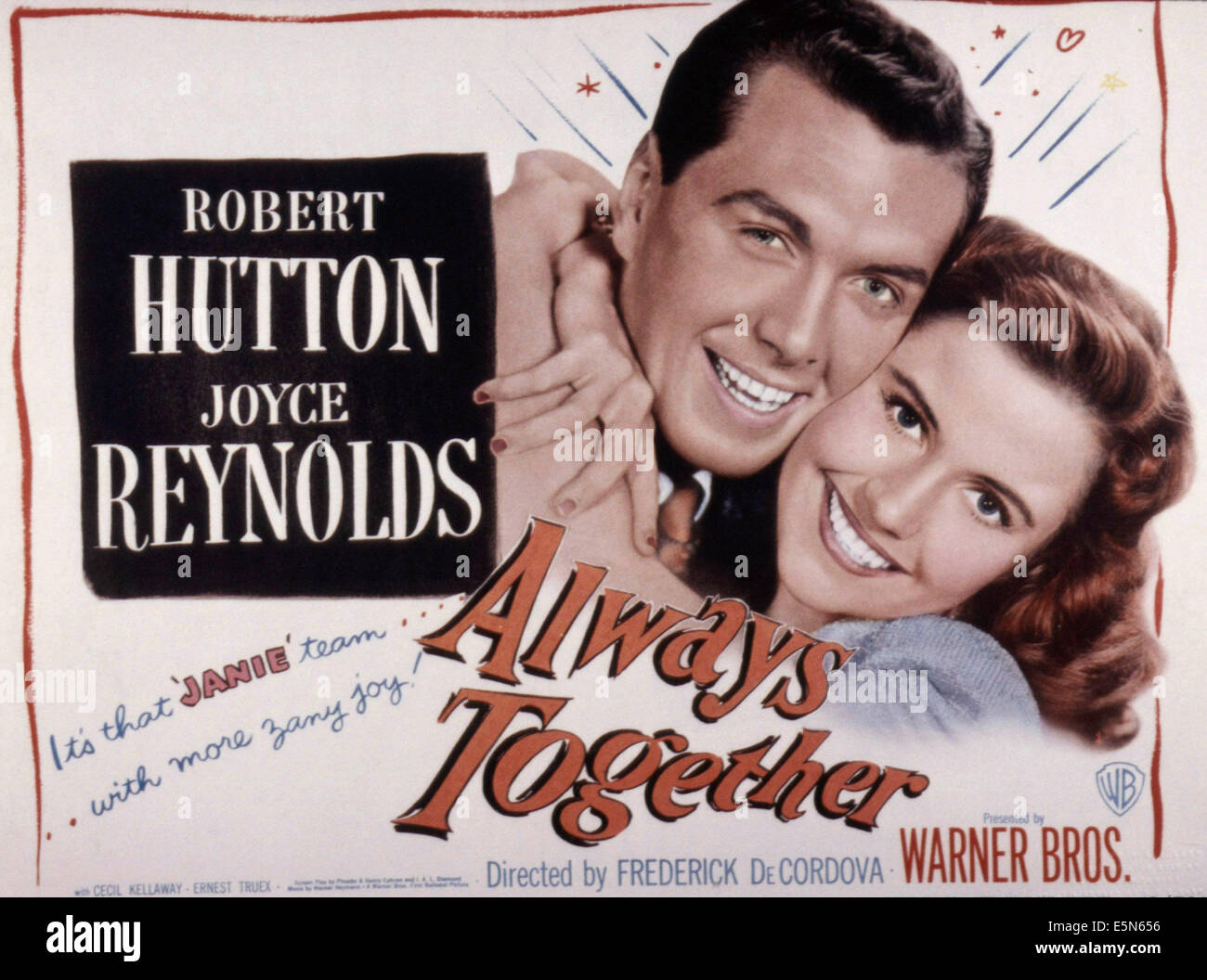 ALWAYS TOGETHER, Robert Hutton, Joyce Reynolds, 1947 Stock Photo - Alamy