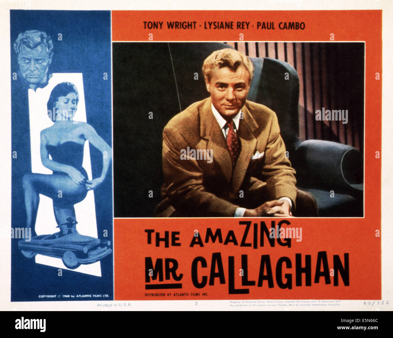 THE AMAZING MR. CALLAHAN. Tony Wright (center), 1955 Stock Photo - Alamy