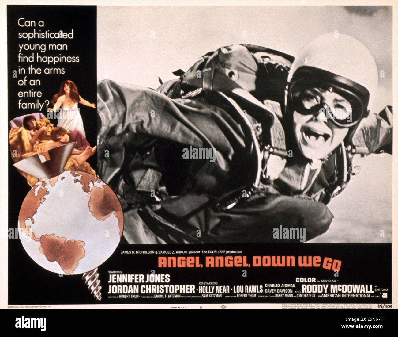 ANGEL, ANGEL, DOWN WE GO, Jennifer Jones, 1969 Stock Photo - Alamy