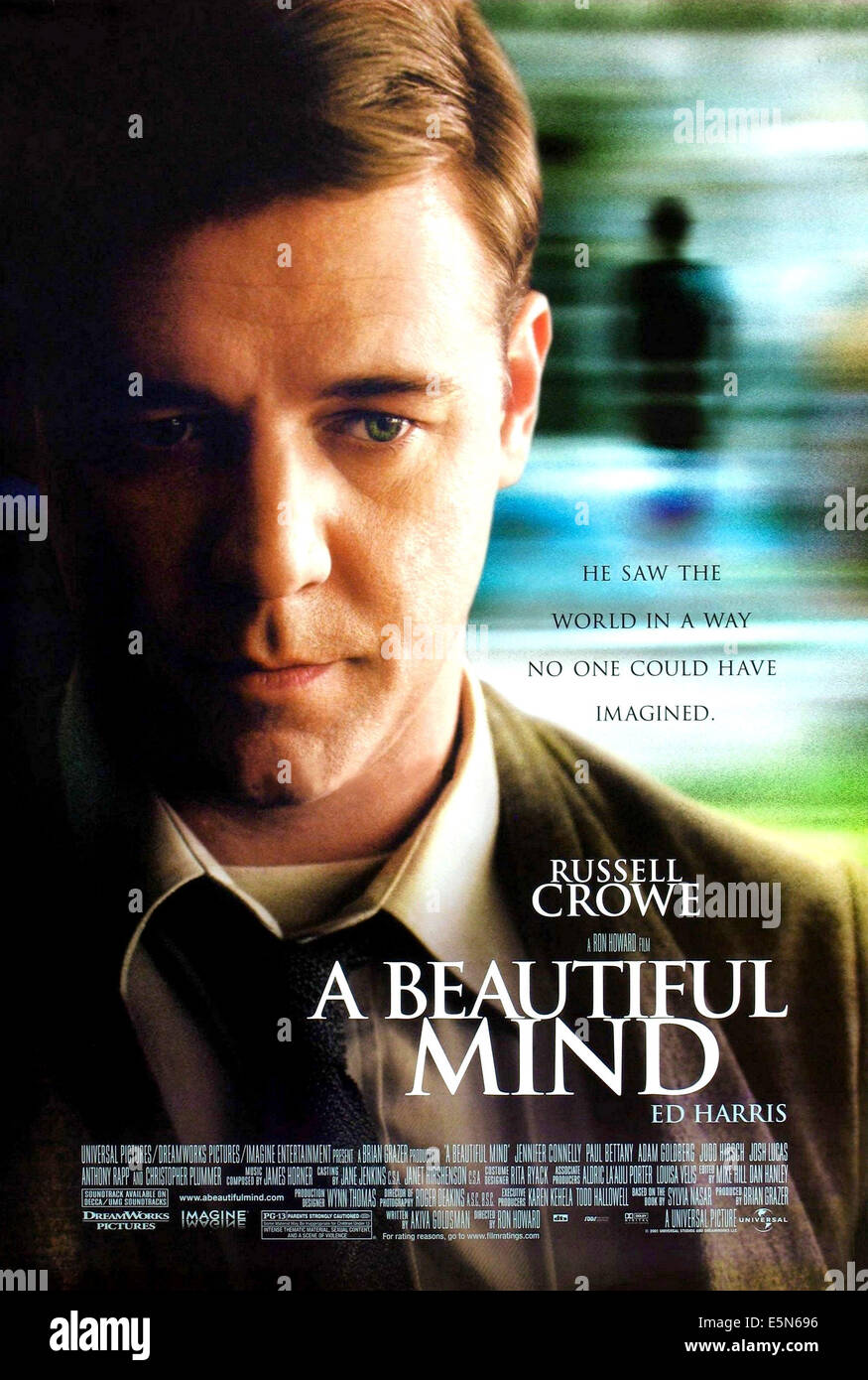 A BEAUTIFUL MIND, Russell Crowe, 2001 Stock Photo - Alamy