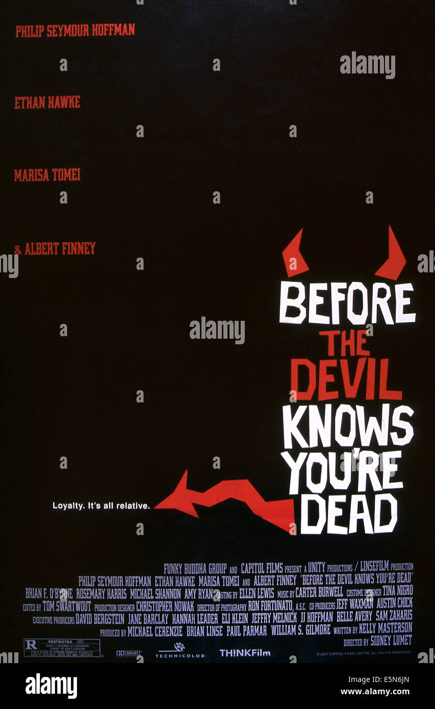 BEFORE THE DEVIL KNOWS YOU'RE DEAD, 2007. © Think Film/courtesy Everett ...