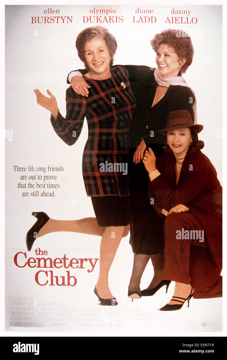 THE CEMETERY CLUB, from left: Olympia Dukakis, Ellen Burstyn, Diane ...