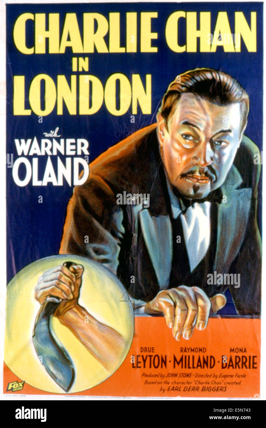 Charlie Chan High Resolution Stock Photography and Images - Alamy