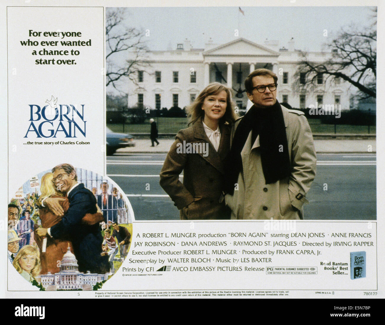 BORN AGAIN, from left: Anne Francis, Dean Jones, 1978. ©AVCO Embassy ...